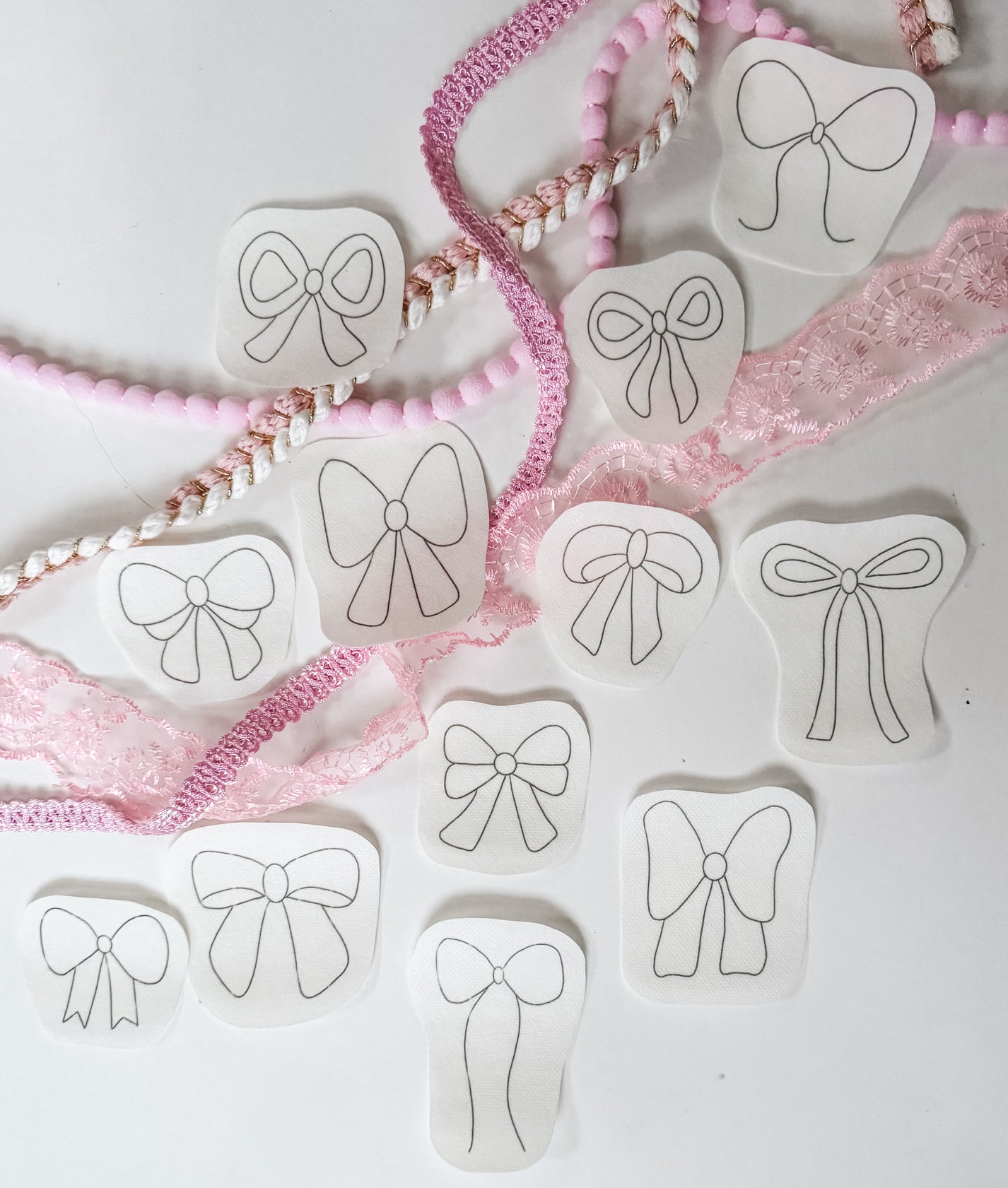 Bows Stick and Stitch, Kit, and PDF Pattern – threadunraveled