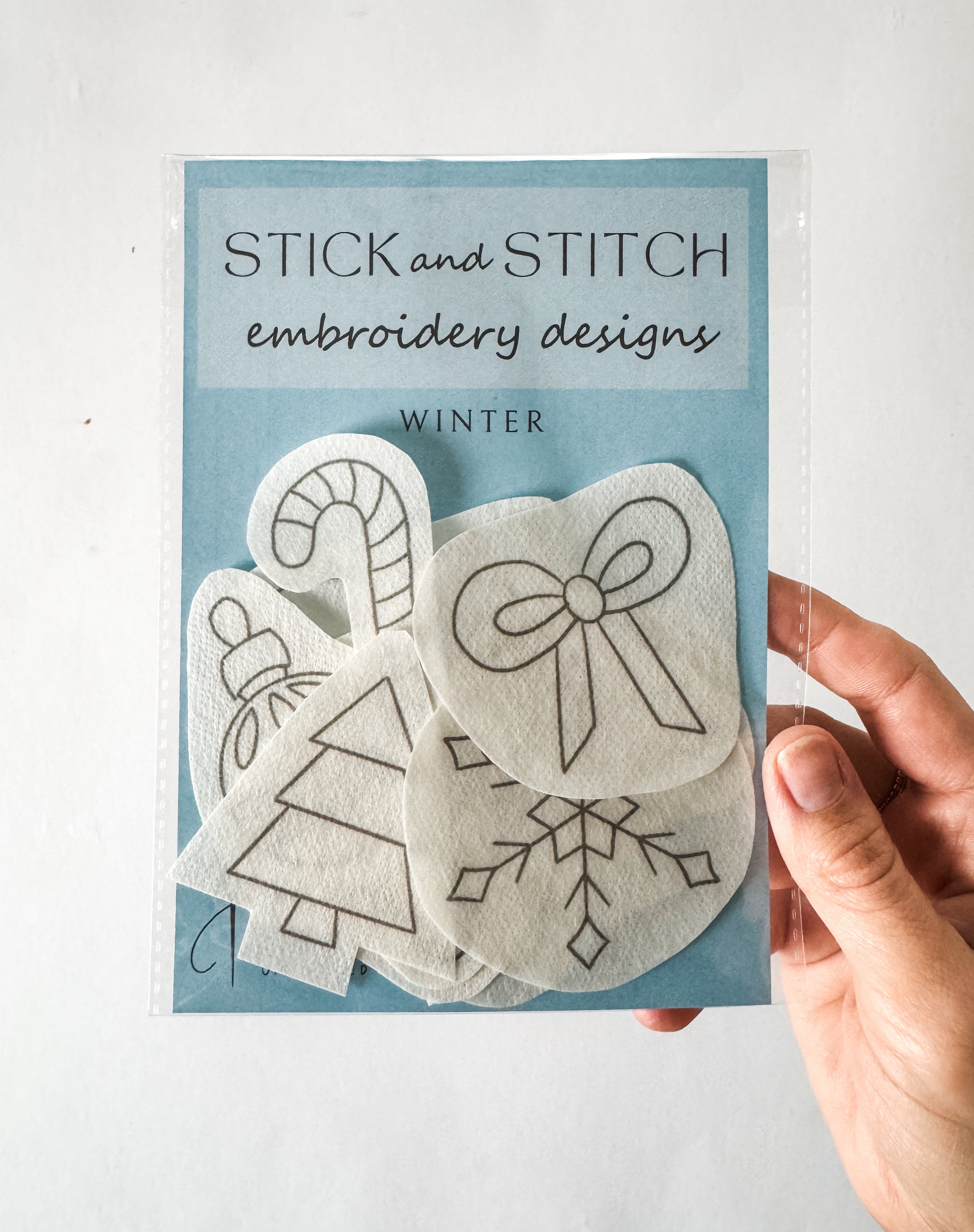 Winter Stick and Stitch Embroidery Designs – threadunraveled